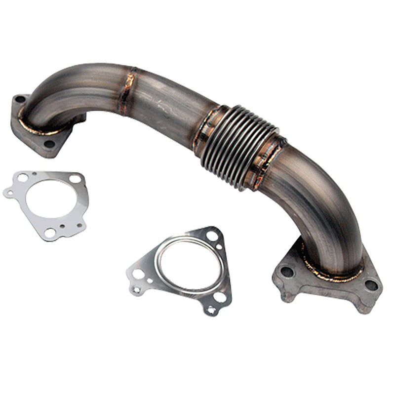 Wehrli 01-04 Chevrolet 6.6L Duramax LB7 2in Stainless Passenger Side U ...