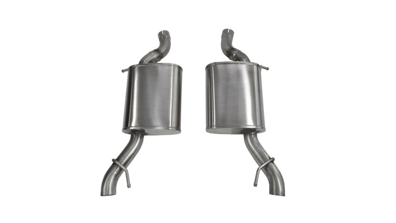 Corsa 2014-16 Axle-Back Exhaust Dual Rear Polished Outlet 2014 Cadilla ...